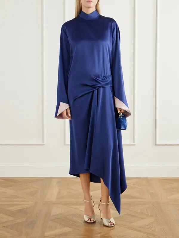 Erdem Mini Bloom Velvet Top-handle Bag - Blue