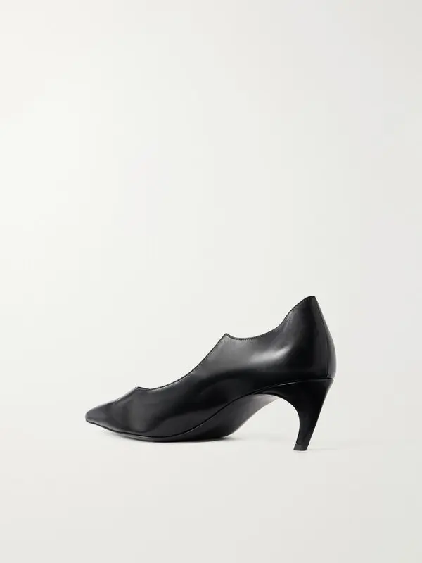Khaite Valerie 55 Leather Pumps