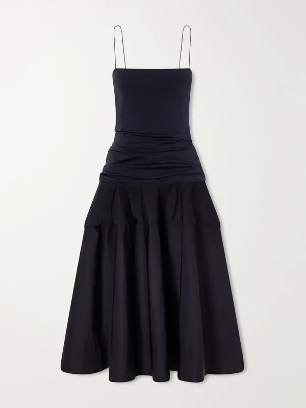 Jacquemus La Robe Paradiso Satin Midi Dress