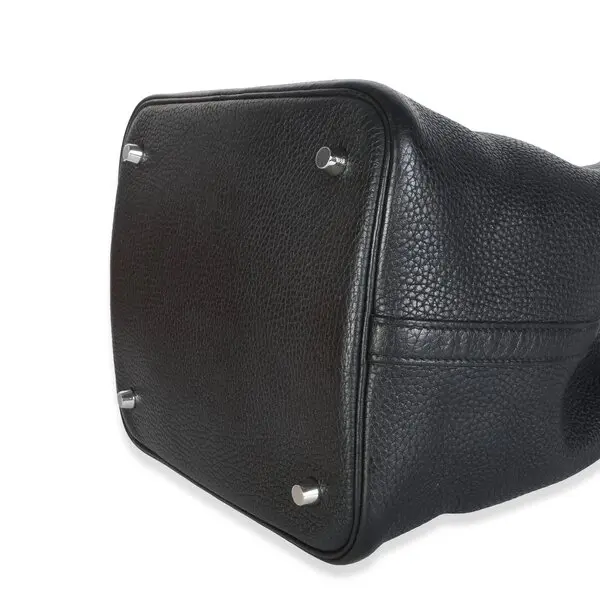 Hermès Clemence Picotin Lock 22 Phw - Black