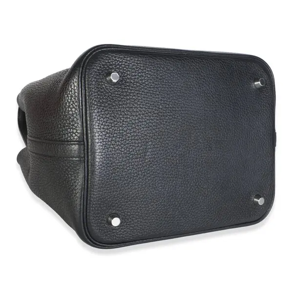Hermès Clemence Picotin Lock 22 Phw - Black
