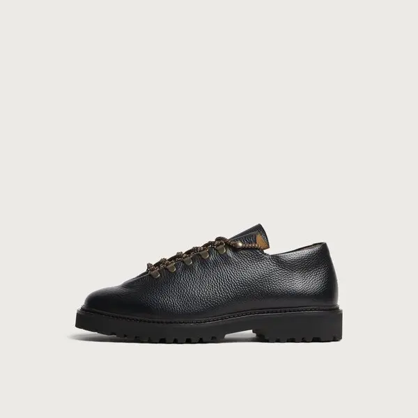 JACQUES SOLOVIERE Rasmus Grain Low Hiker - Black