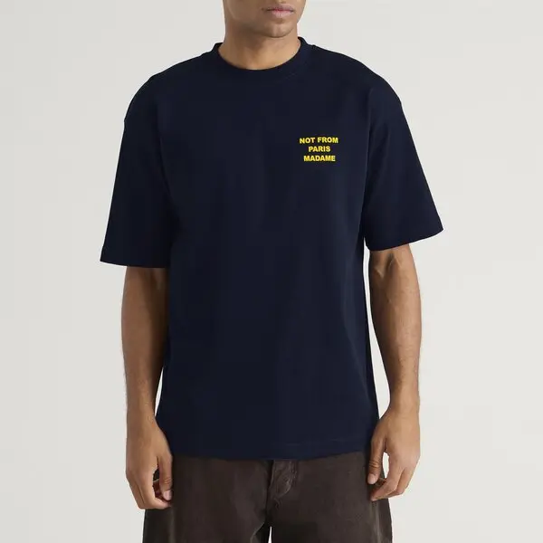 Drole De Monsieur Bold Slogan T-shirt