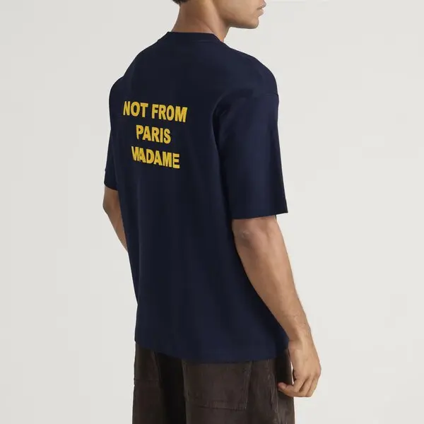 Drole De Monsieur Bold Slogan T-shirt