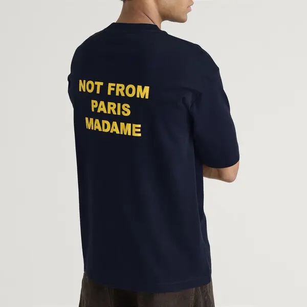 Drole De Monsieur Bold Slogan T-shirt