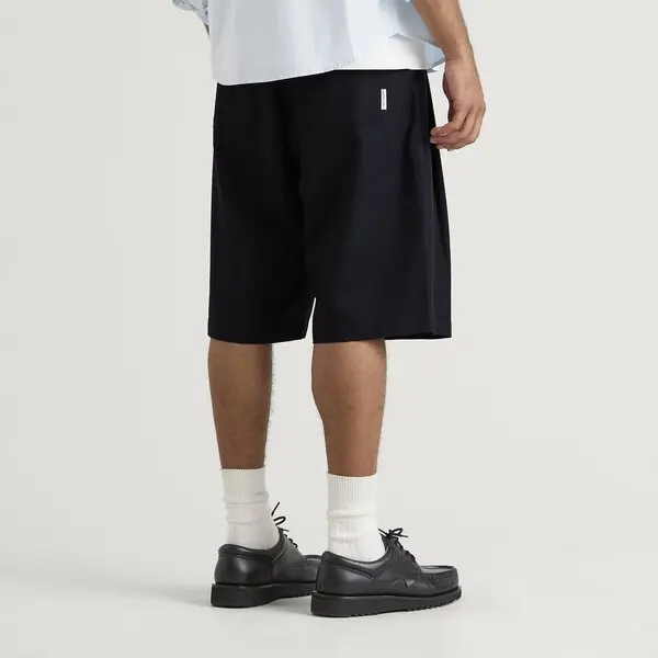 PORTER JAMES Double Pleated Shorts