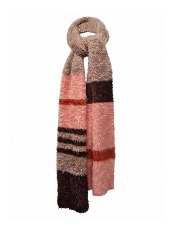 NOOKI DESIGN Napoleon Stripe Scarf Mix - Pink