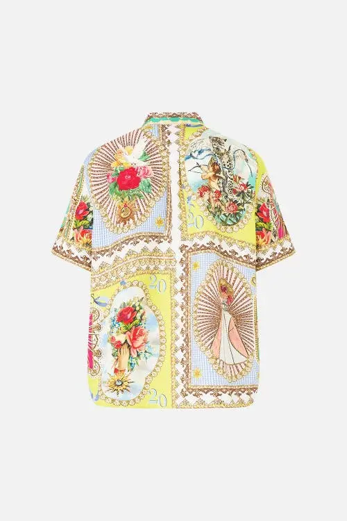 Camilla Short Sleeve Oversized Shirt