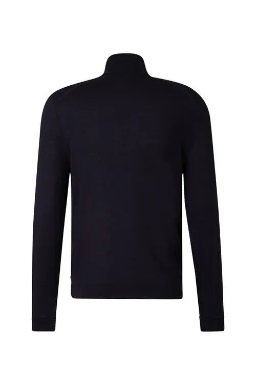 Bogner Knit Jacket Oscar - Navy Blue