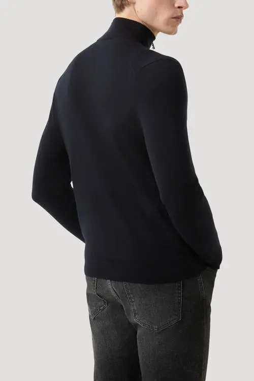 Bogner Knit Jacket Oscar - Navy Blue