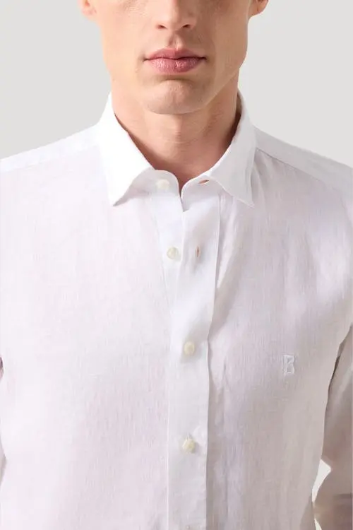 Bogner Timi Linen Shirt - White