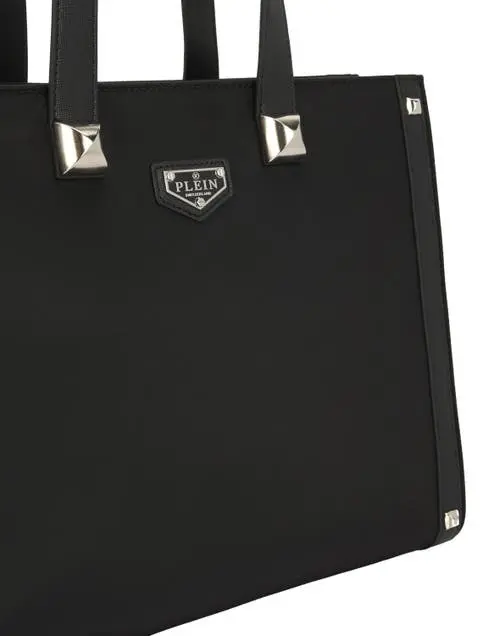 Philipp Plein Nylon Tote Bag Studs