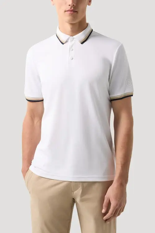 Bogner Arik Functional Short-sleeved Top - White