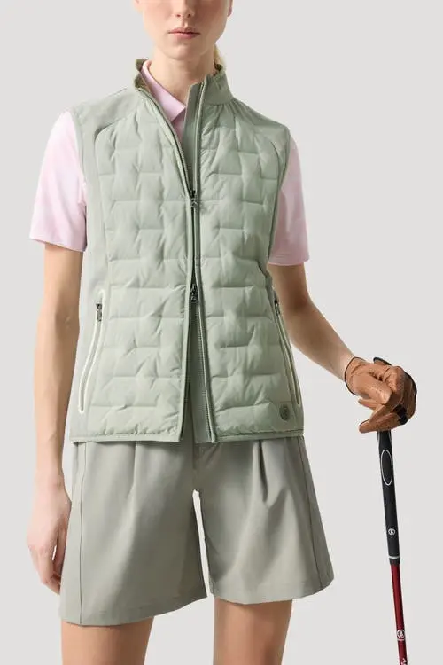 Bogner Lina Hybrid Vest - Eucalyptus