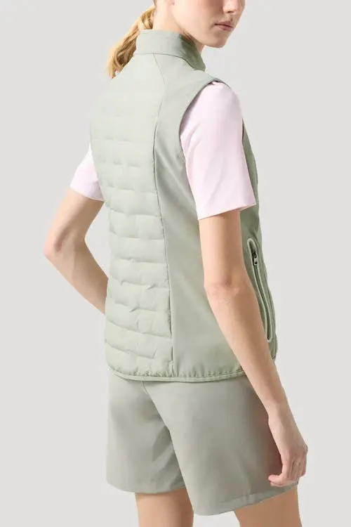 Bogner Lina Hybrid Vest - Eucalyptus