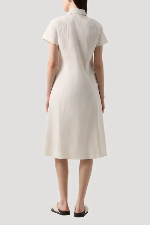 Bogner Poplin Blouse Dress Alison - Cream