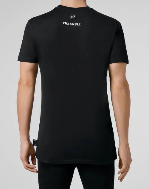Philipp Plein T-shirt Round Neck Ss Skull