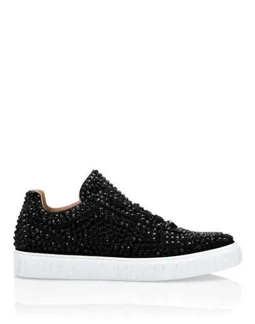Philipp Plein Crystal Notorious Lo-top With Crystals