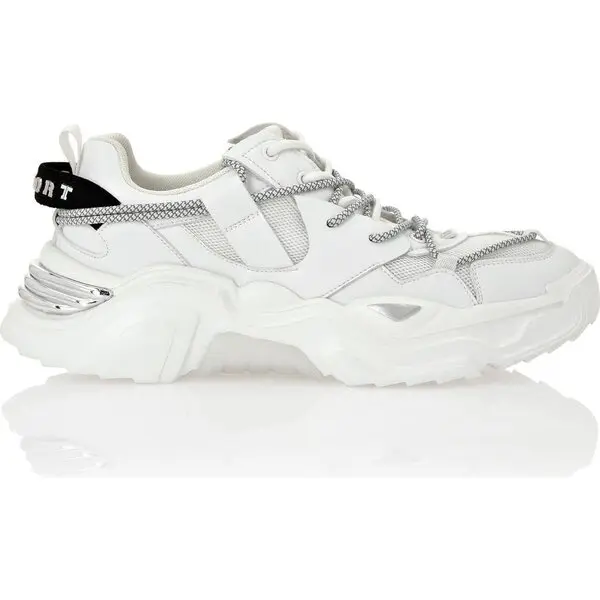 PLEIN SPORT Ultra Light-weight Runner - White