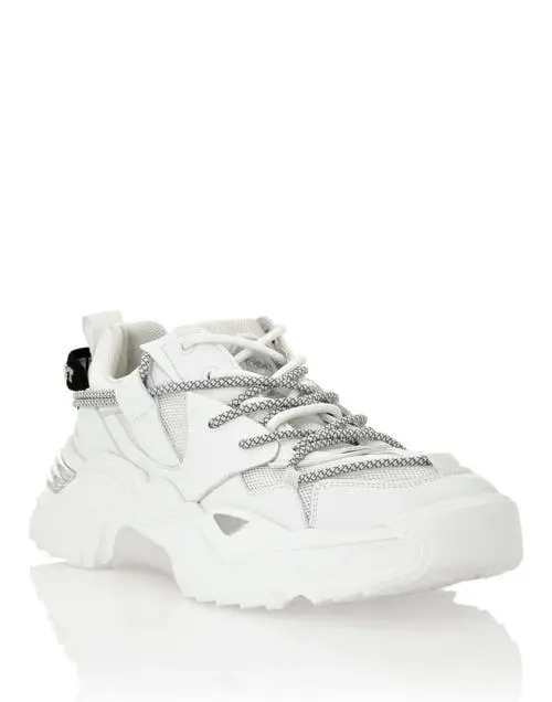 PLEIN SPORT Ultra Light-weight Runner - White