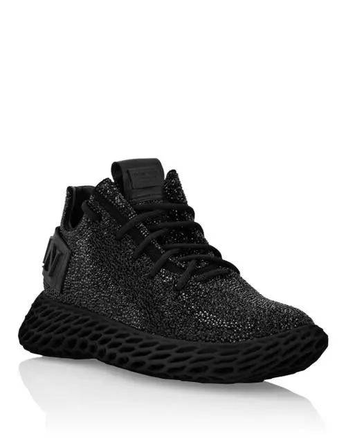 Philipp Plein Runner Sneakers $keleton Caviar