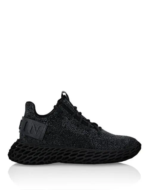 Philipp Plein Runner Sneakers $keleton Caviar