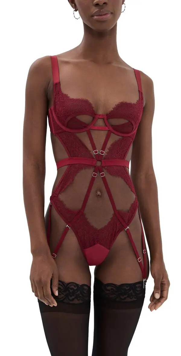 THISTLE AND SPIRE Minna Thong Bodysuit