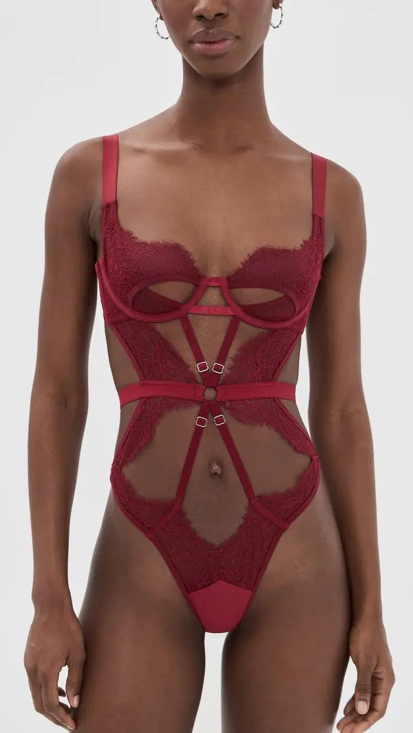 THISTLE AND SPIRE Minna Thong Bodysuit