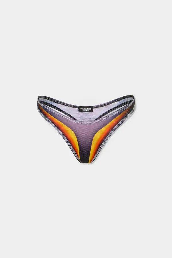 Dsquared2 Ski Leaf Thong - Fantasy