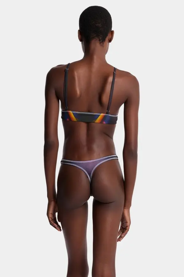Dsquared2 Ski Leaf Thong - Fantasy