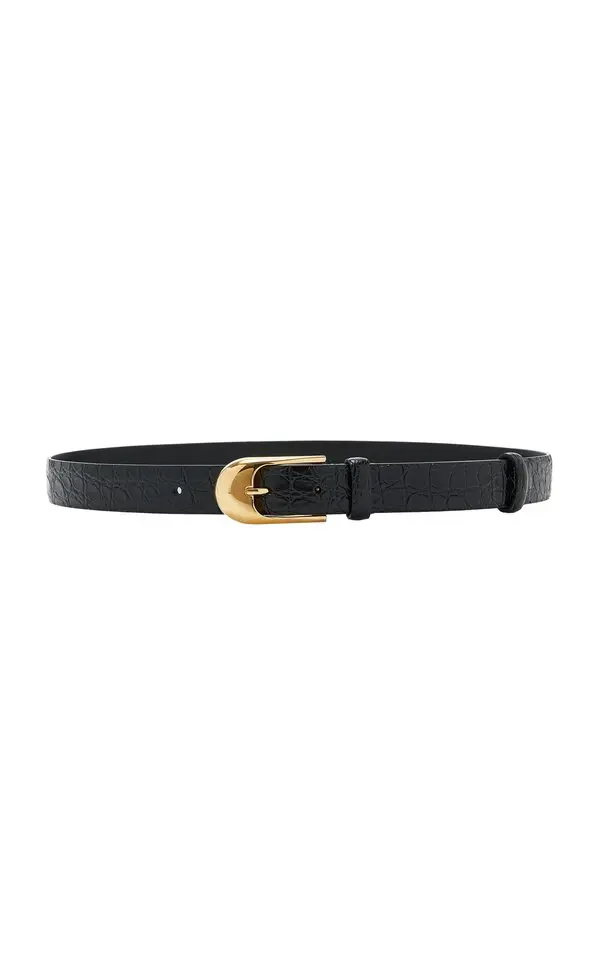 Khaite Dome Leather Belt