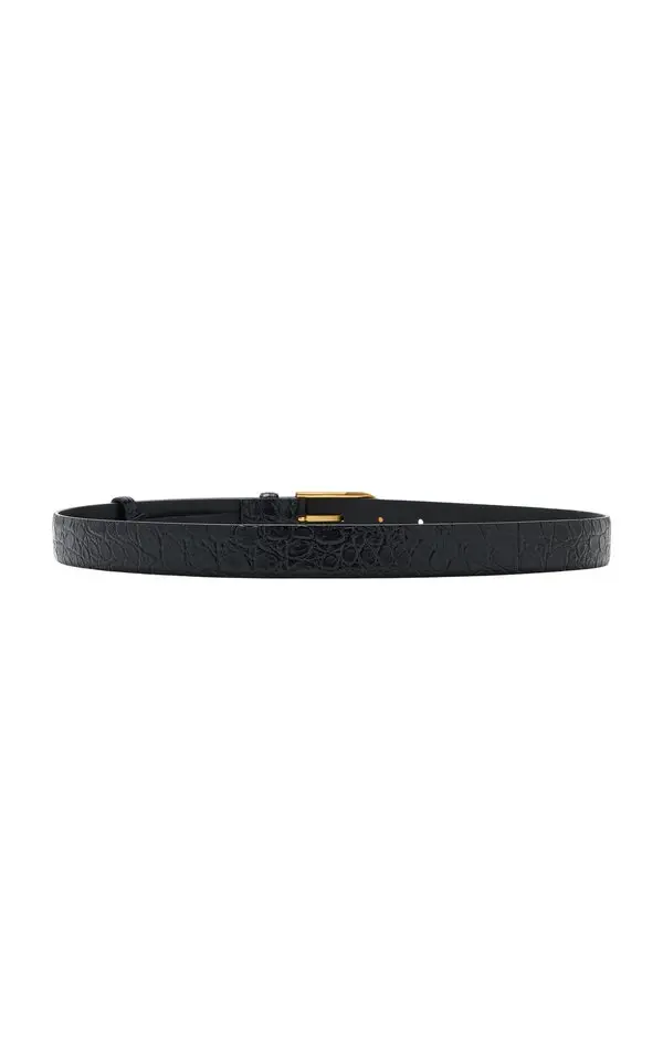 Khaite Dome Leather Belt