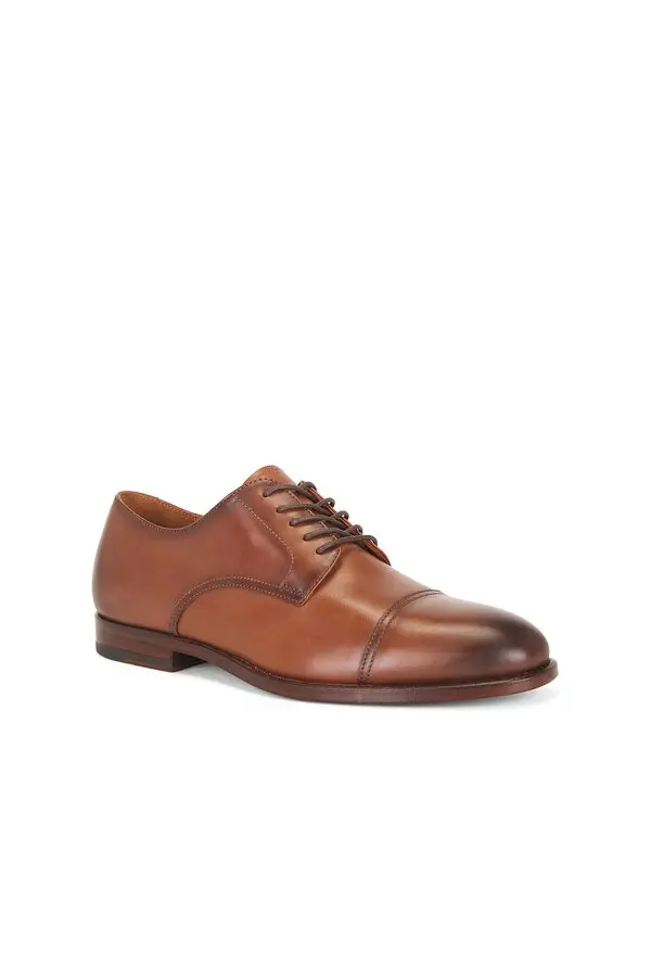 Polo Ralph Lauren Owen Leather Captoe Derby Dress Shoe