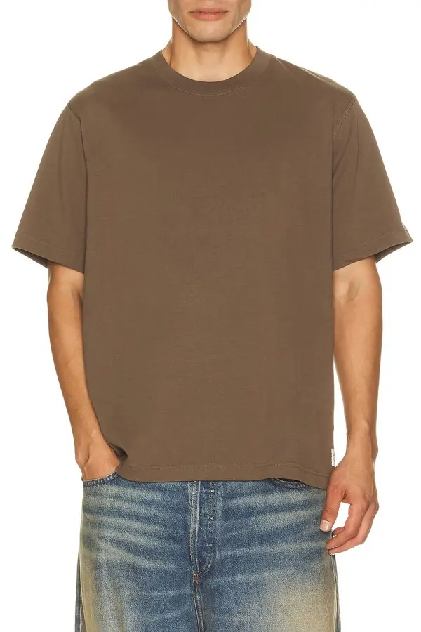 Reigning Champ Midweight Jersey Og T-shirt - Oxide