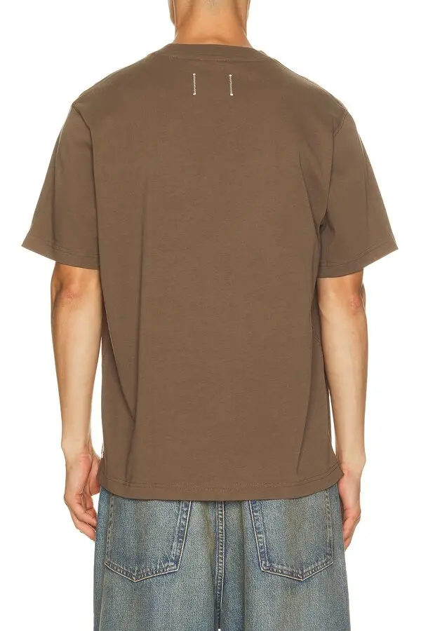 Reigning Champ Midweight Jersey Og T-shirt - Oxide