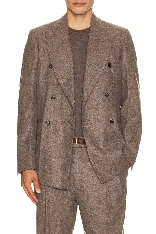Gabriela Hearst Angelo Blazer In Brown