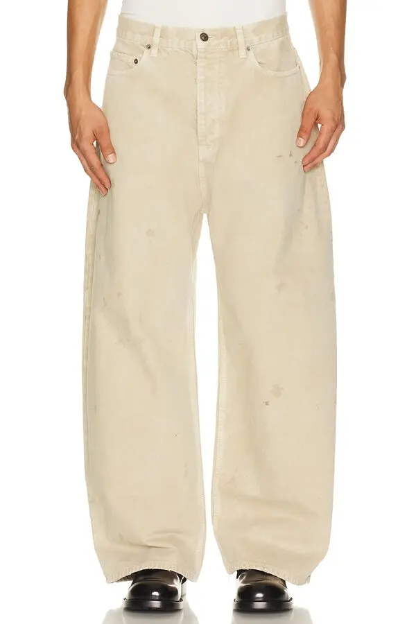 Balenciaga Relaxed Curved Jean