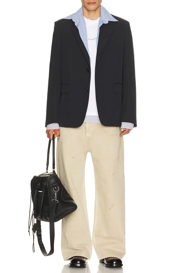 Balenciaga Relaxed Curved Jean