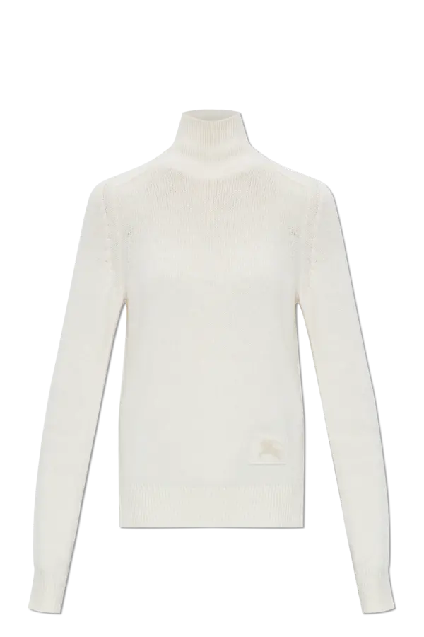 Burberry Cashmere Sweater 'christina - Cream