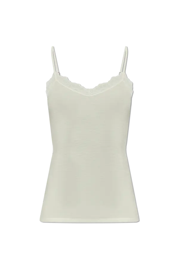 Hanro Lingerie Top From The ‘woolen Lace’ Collection