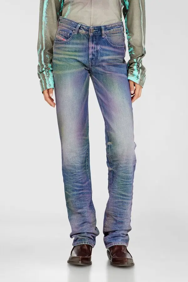 DIESEL® Regular Jeans Regular Waist D-lie Button Fly - Multicolor