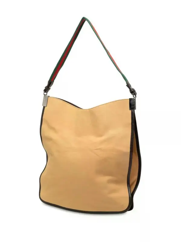 Gucci 2000-2015 Canvas Web Shoulder Bag