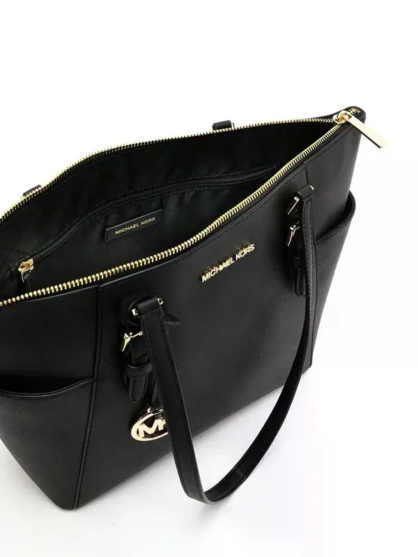 Michael Kors Charlotte Saffiano-leather Shoulder Bag