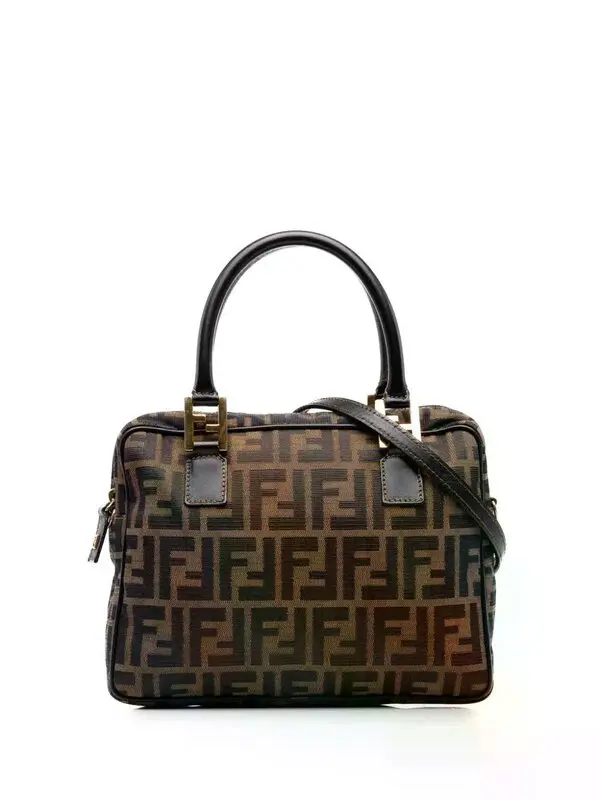 Fendi 20th Century Zucca Canvas Satchel