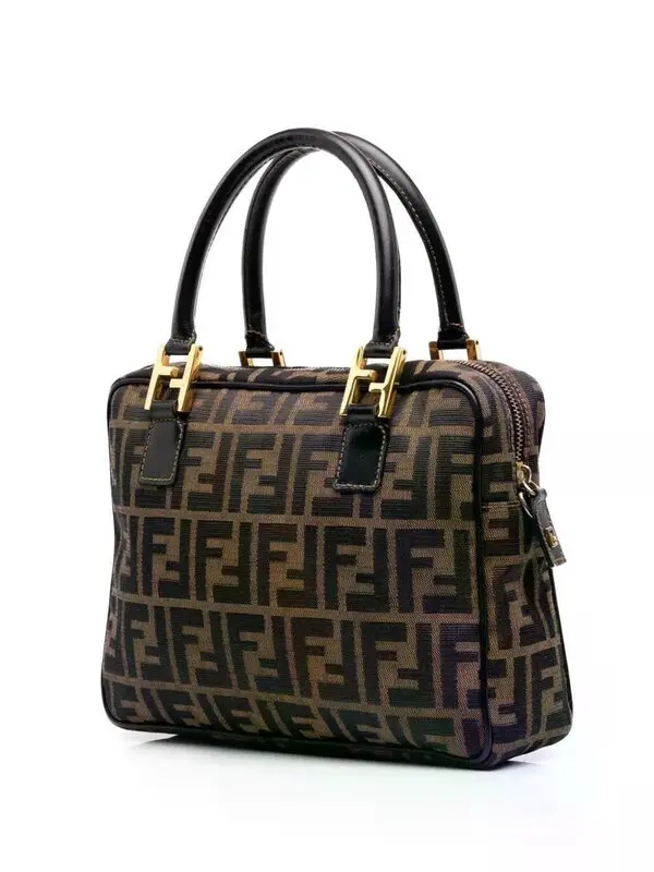 Fendi 20th Century Zucca Canvas Satchel