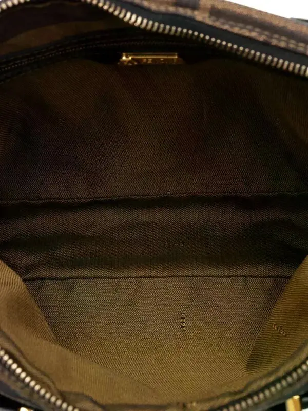Fendi 20th Century Zucca Canvas Satchel
