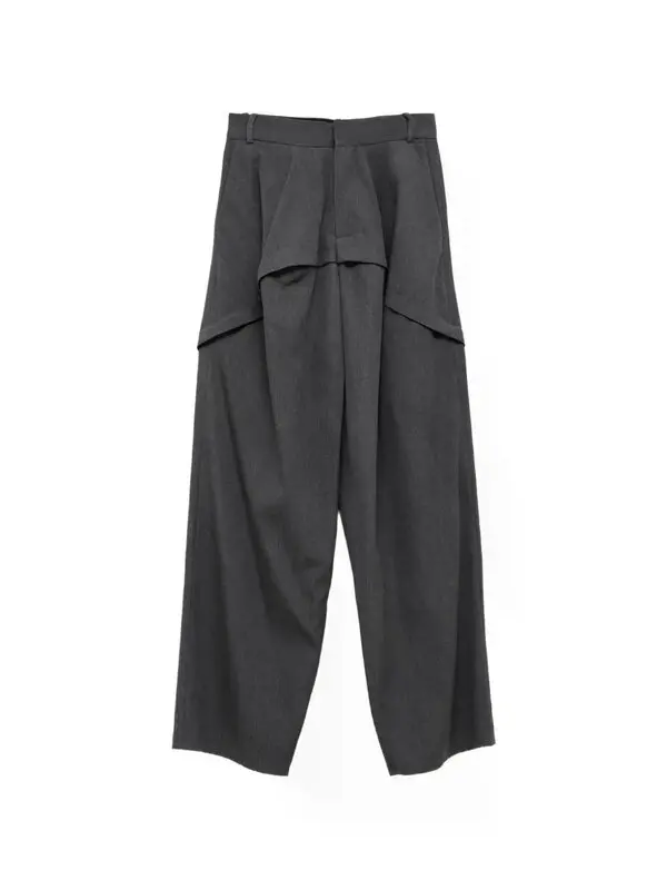 Loewe Panelled Wool Trousers