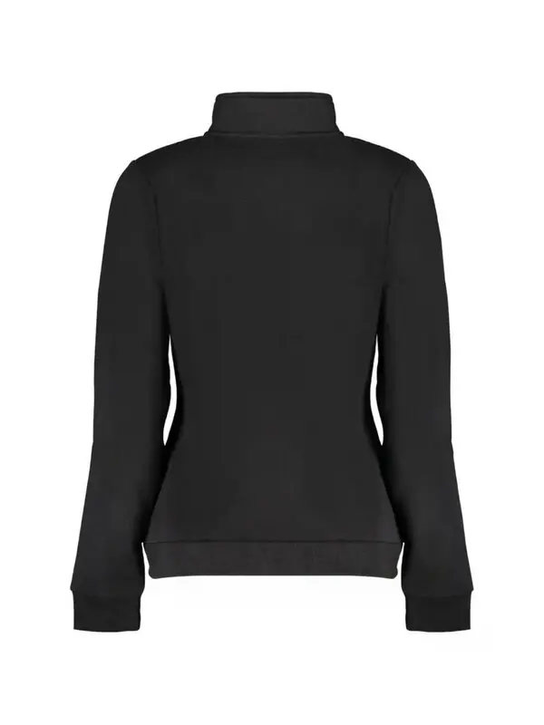 NORWEGIAN RAIN Logo-embroidered Zip-up Sweater