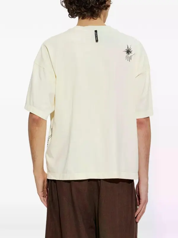Adidas Xsong For The Mute Graphic-print T-shirt - Neutrals