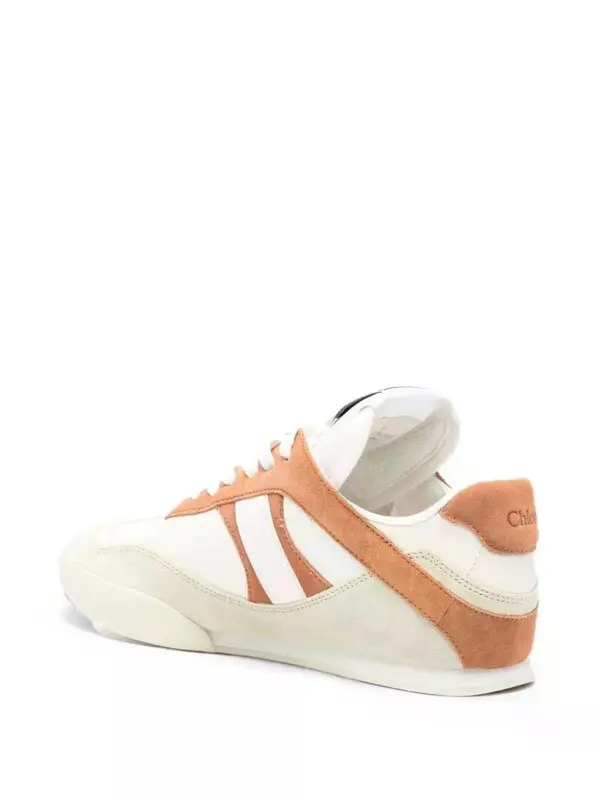 Chloé Panelled Low-top Sneakers